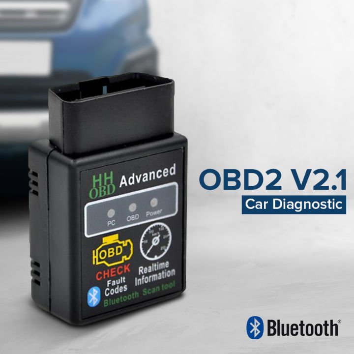 Bluetooth Car Diagnostic Sensor Diagnosa Kendaraan OBD2 V2.1 - ELM327 ...