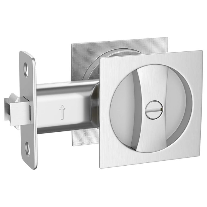Flush Pocket Door Latch Pocket Door Lock for Bed/Bath Contemporary ...