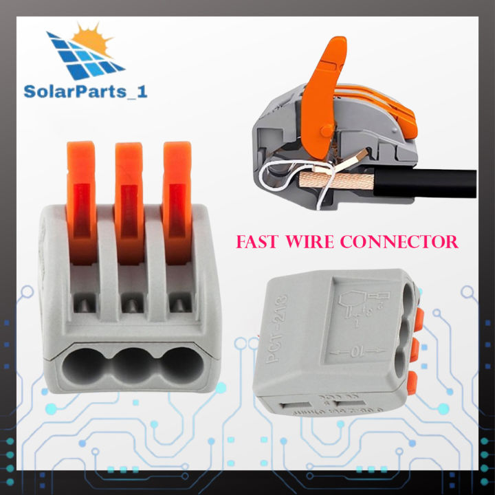 FAST WIRE CONNECTORS UNIVERSAL COMPACT WIRING CONNECTOR PUSH-IN ...