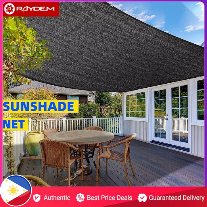 RAYDEM Smart Weather Net Japan Black Net Shade Outdoor Sunshade Outdoor ...