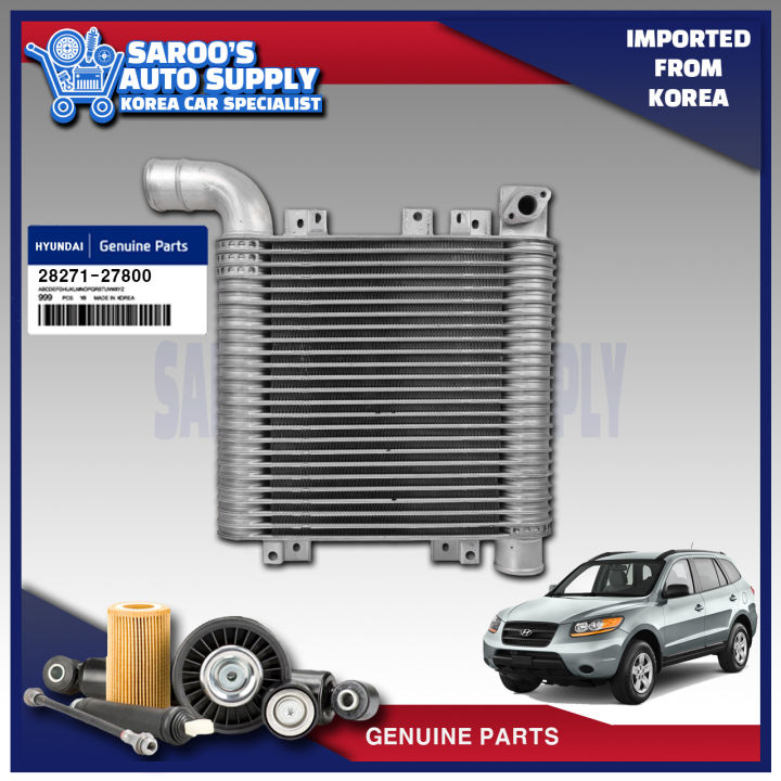 D4EB [Genuine] Intercooler For Hyundai Santa Fe , 2006-2009 , Original ...