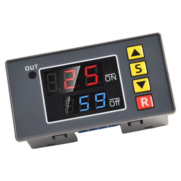 12V DC Timer Switch Module Programmable Digital Time Cycle ON Off ...