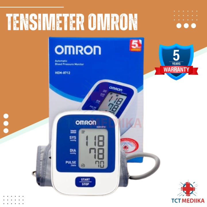 Tensimeter Digital Omron HEM-8712 - Tipe Lengan Tensimeter Digital ...
