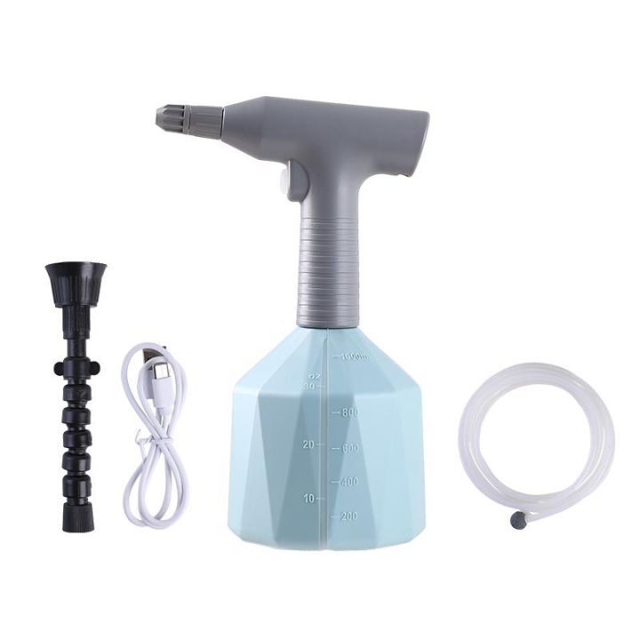 1L สวนไฟฟ้า Water Spayer Usb ชาร์จรดน้ำสำหรับพืชแบบพกพาไร้สายปั๊มน้ำ ...