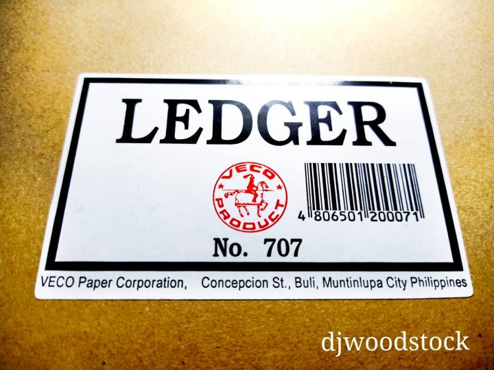 LEDGER ACCOUNTING NOTEBOOK 50 LEAVES, sold per piece | Lazada PH