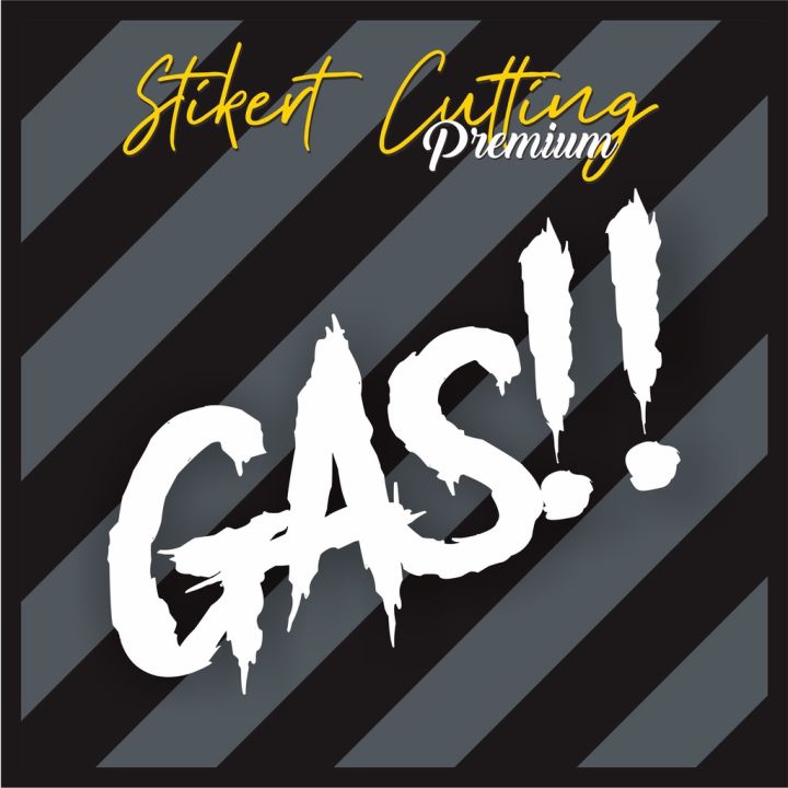 Sticker Gas!! Sticker Variasi Tangki Motor | Stiker Gas | Sticker Viral ...