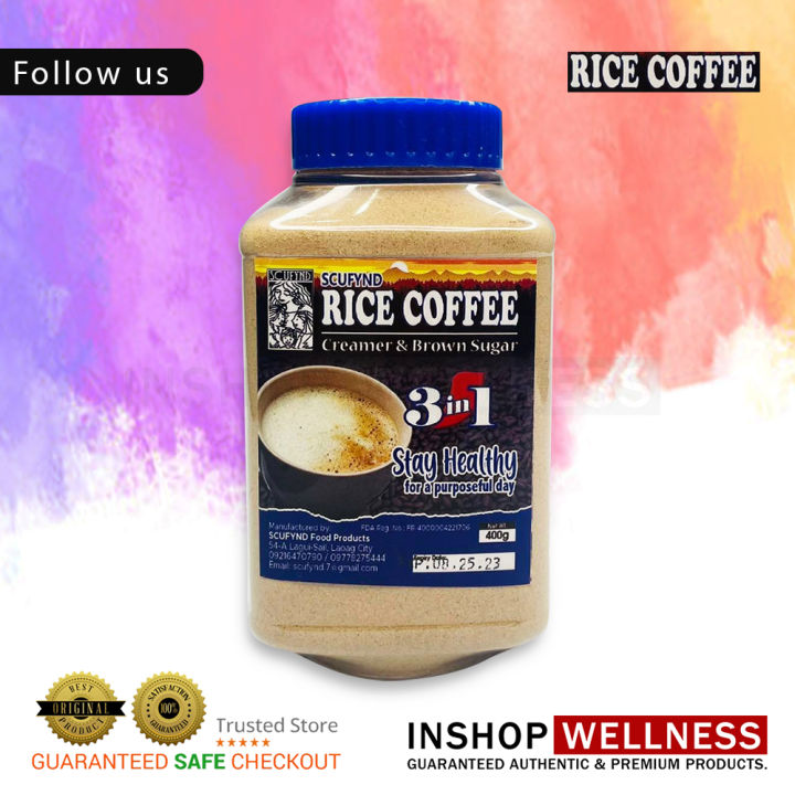 RICE Coffee Organic 3-in-1 Ilocos Coffee 400g | Lazada PH