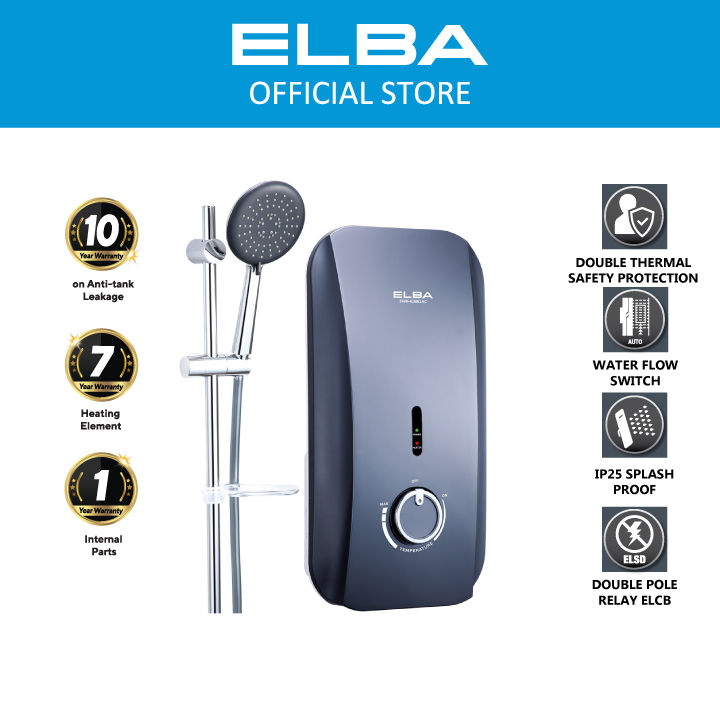 ELBA Instant Water Heater FIOTTO Series EWH-E3883AC(SG) - AC Booster ...