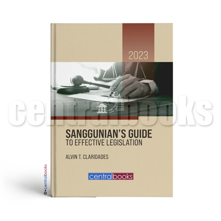 Sanggunian's Guide to Effective Legislation (2023) [Hardcover] by Alvin ...