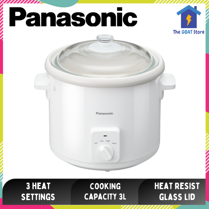 PANASONIC NF-N31 3.0L SLOW COOKER CERAMIC POT - NF-N31AWSK | Lazada