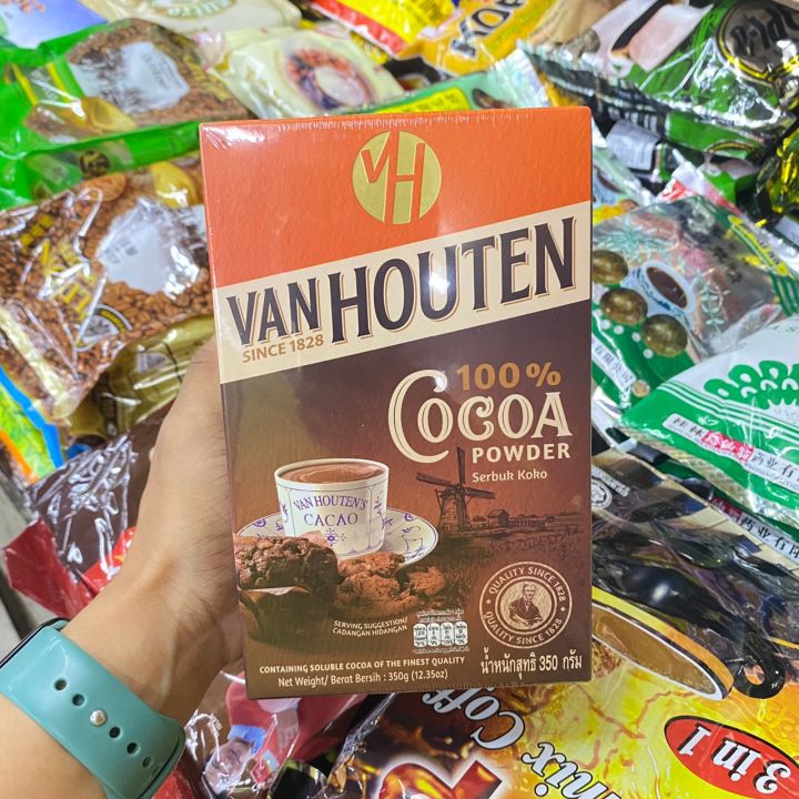 Van Houten Cocoa Powder 100% From Malaysia แวน ฮูเต็น โกโก้ผง จาก ...