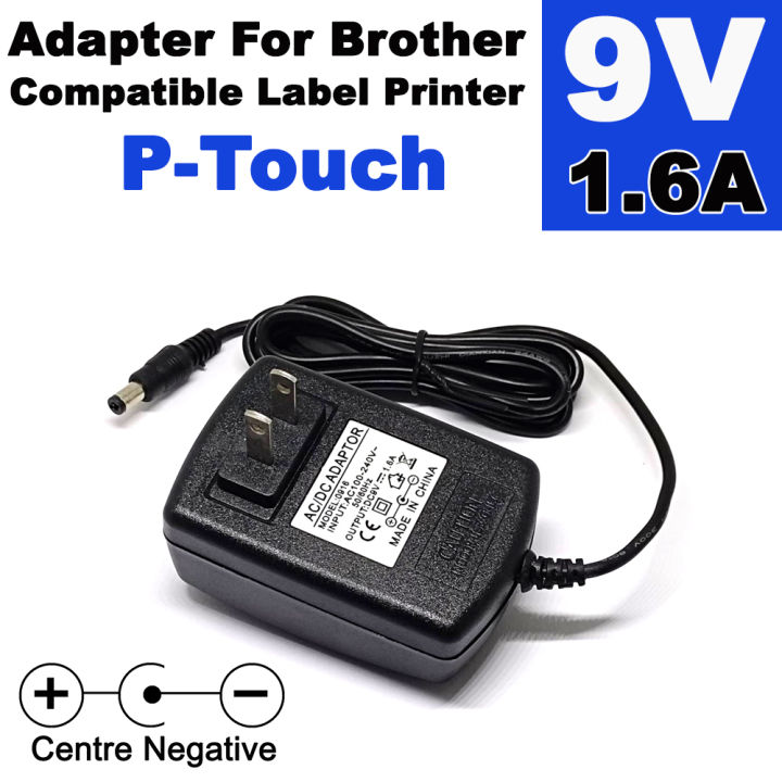อะแดปเตอร์ เครื่องพิมพ์ฉลาก P-Touch 9V 1.6A Adapter For Brother ...