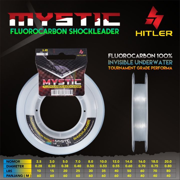 LEADER Hitler Mystic | SHOCKLEADER FLUOROCARBON Hitler Mystic 60 METER ...