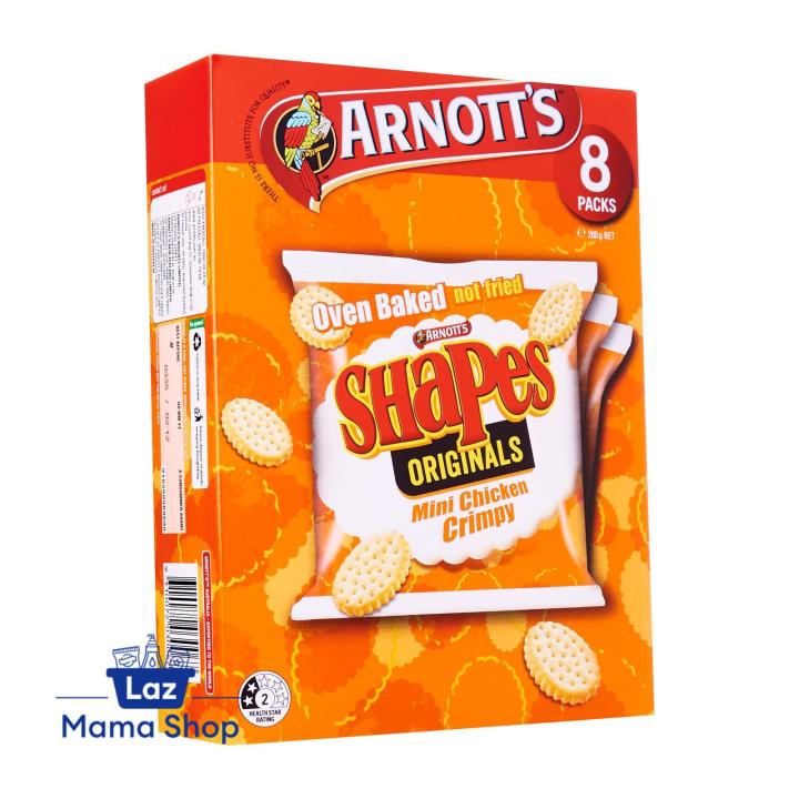 Arnott's Shapes Mini Chicken Crimpy Biscuits (Laz Mama Shop) | Lazada ...