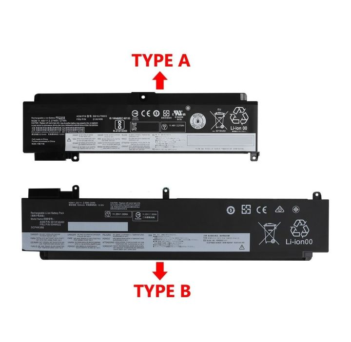 Lenovo Thinkpad T460s T470s 01AV405 01AV406 AV408 00HW025 SB10F46460 ...