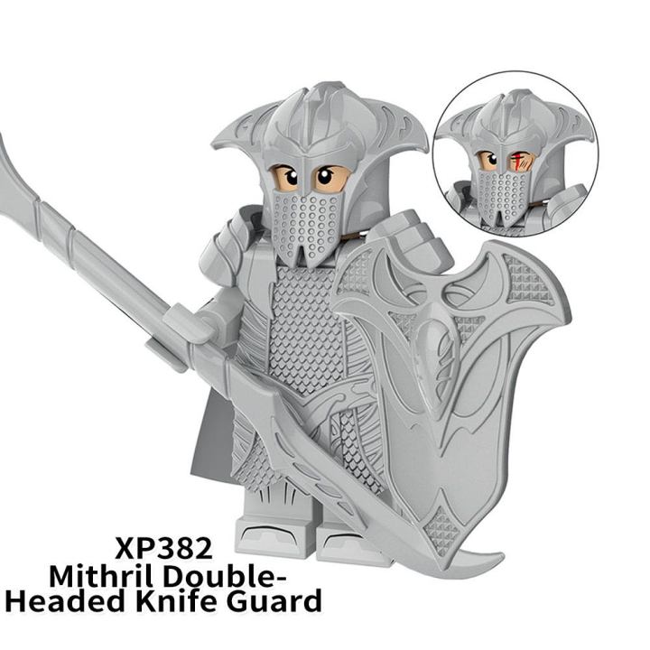 XP382 MITHRIL DOUBLE HEADED KNIFE GUARD MINIFIGURES | Lazada PH