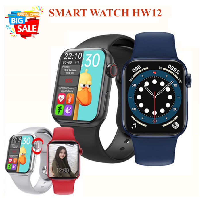 [ SIÊU PHẨM ] Đồng hồ thông minh HW12 series 6, thay được hình nền, sử dụng công nghệ cao chống ...