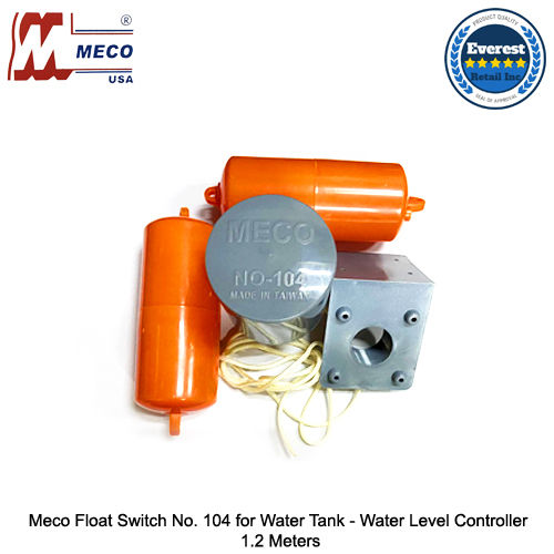 Meco Float Switch No. 104 for Water Tank - Water Level Controller - 1.2 ...