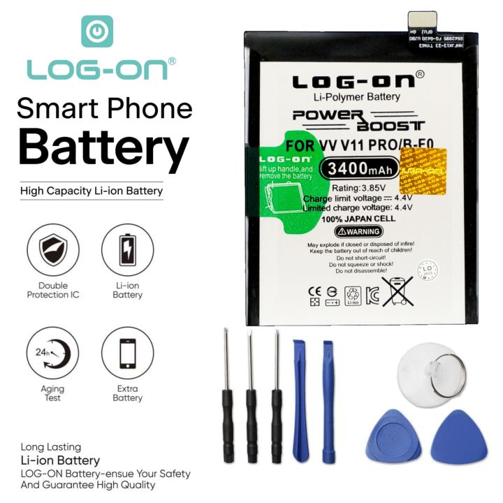 Baterai Log on B-F0 Untuk Vivo V11 Pro BF0 Power Boost - Kapasitas ...