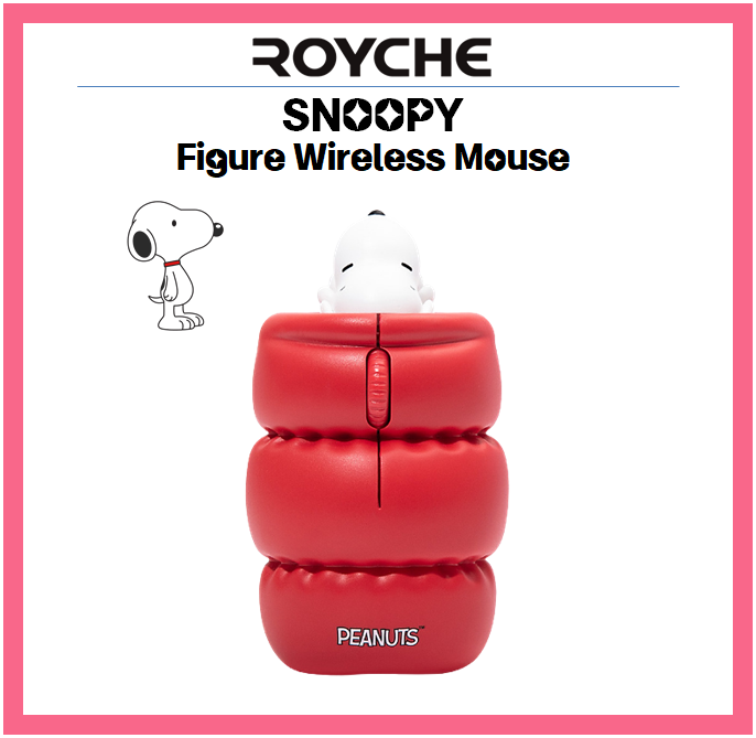 [Royche] SNOOPY Figure Wireless Mouse | Lazada Singapore