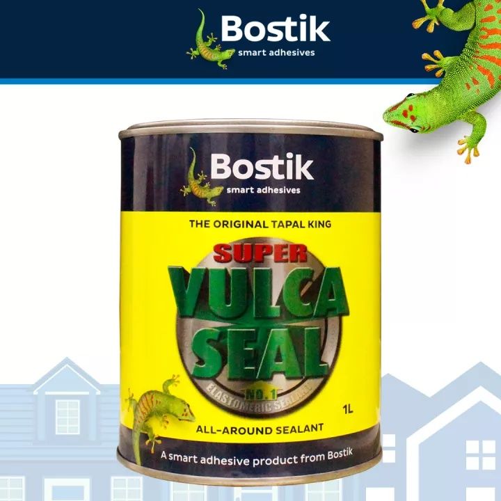 BOSTIK Vulcaseal Elastomeric Waterproofing Sealant 1L Can, Easy-to-use ...