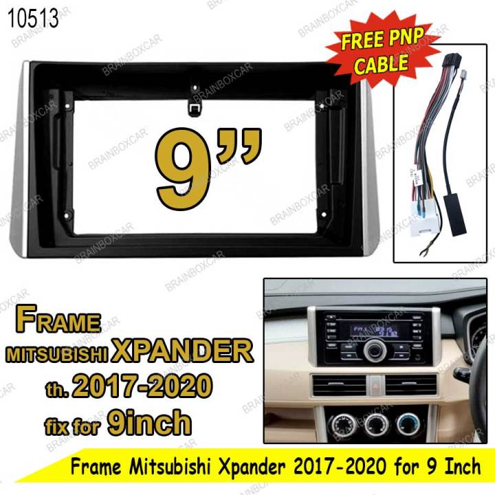 Panel Head Unit Xpander 2017-2020 9 Inch Frame Bingkai Mitsubishi ...