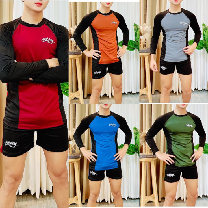 Rush Guard Terno For Men can Fit Medium-XL Frame | Lazada PH