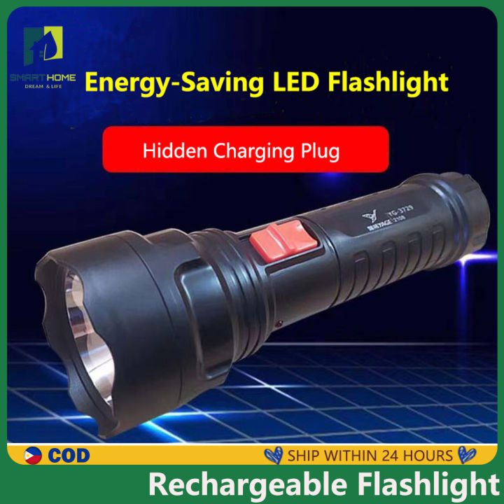Household mini portable rechargeable LED small flashlight outdoor ultra ...