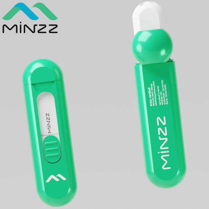 ยาดม Minzz - มินซ์ สีเขียว MINZZ กลิ่นดอกไม้ คลิกเดียวหอมชื่นใจ | Lazada.co.th