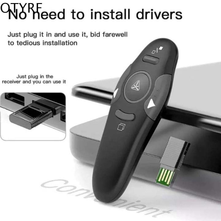 OTYRF USB Control Powerpoint Smart Presenter Infrared Remote Meeting ...