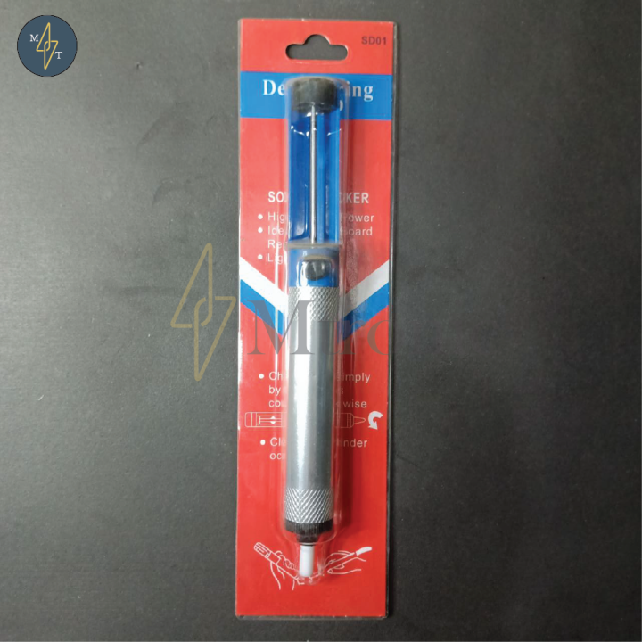 Sedotan Timah Besi Kecil / Solder Attractor Desoldering Pump / Solder ...