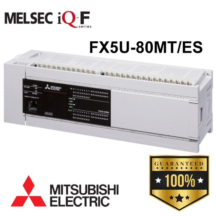Mitsubishi PLC FX5U series FX5U80MT/ES Programmable Logic Controller ...