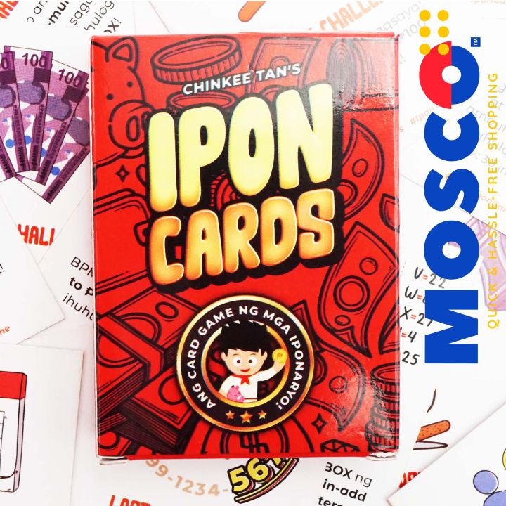 OFFICIAL Ipon Cards by Chinkee Tan | 60k Iponaryo Challnge Companion | Savings Box | Lazada PH