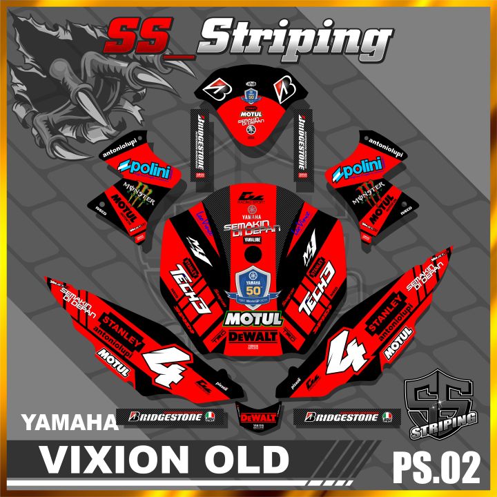 Decal Sticker Full Body Vixion Old - Sticker Full Body Vixion Old. PS ...