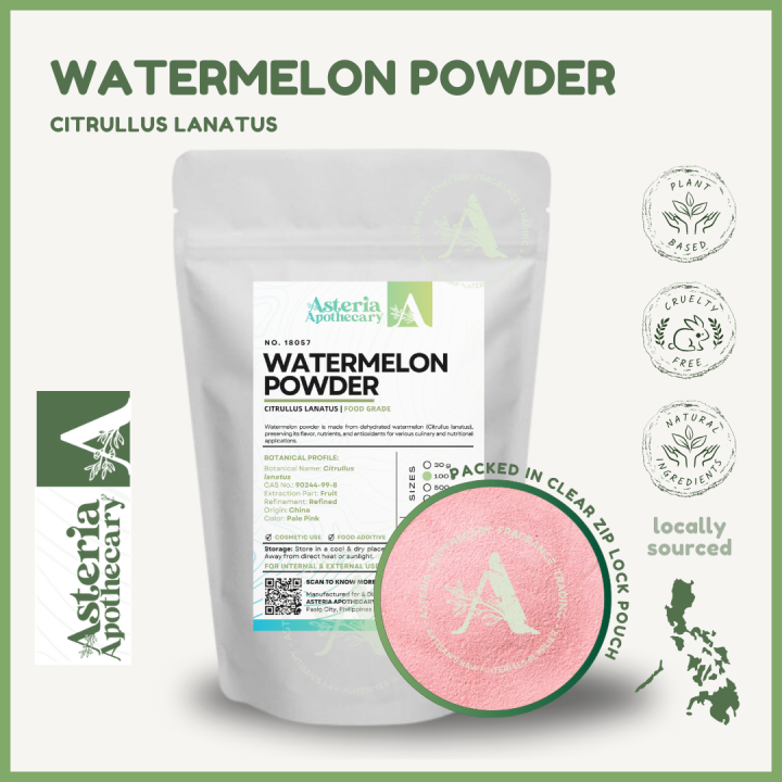 Watermelon Powder Extract 30g & 100g - Asteria Apothecary | Lazada PH