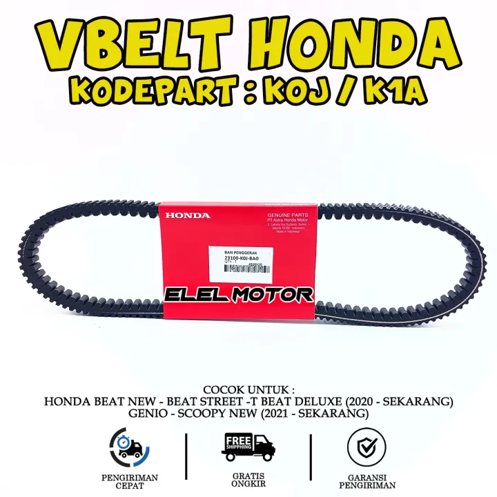 Vanbelt Vbelt Genio, Beat Deluxe, Beat Street, Scoopy 2022 2021 2020 ...