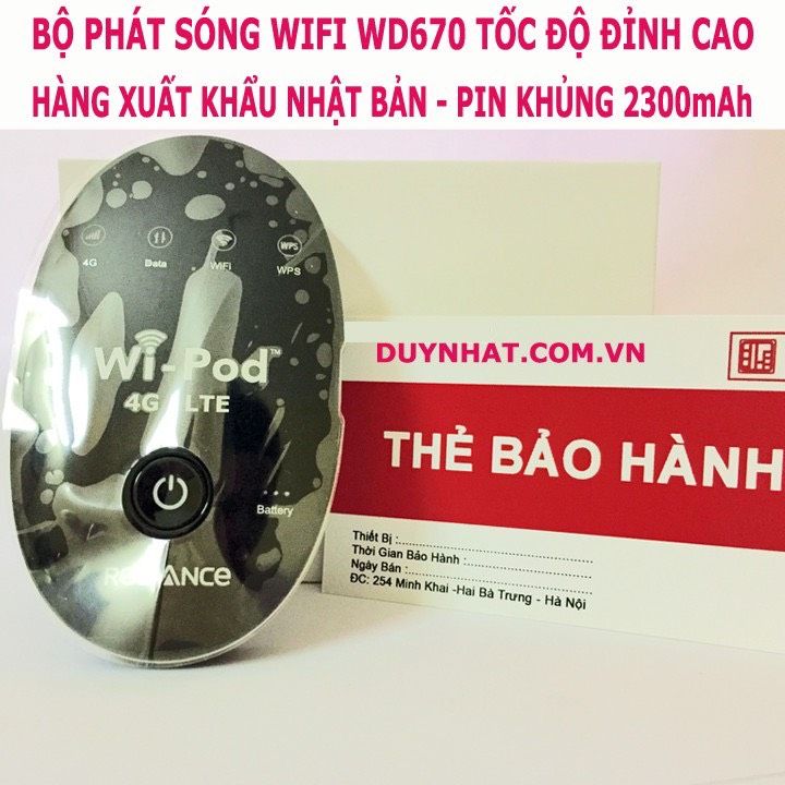 Củ Phát Wifi Bằng Sim 4G | Lazada.vn