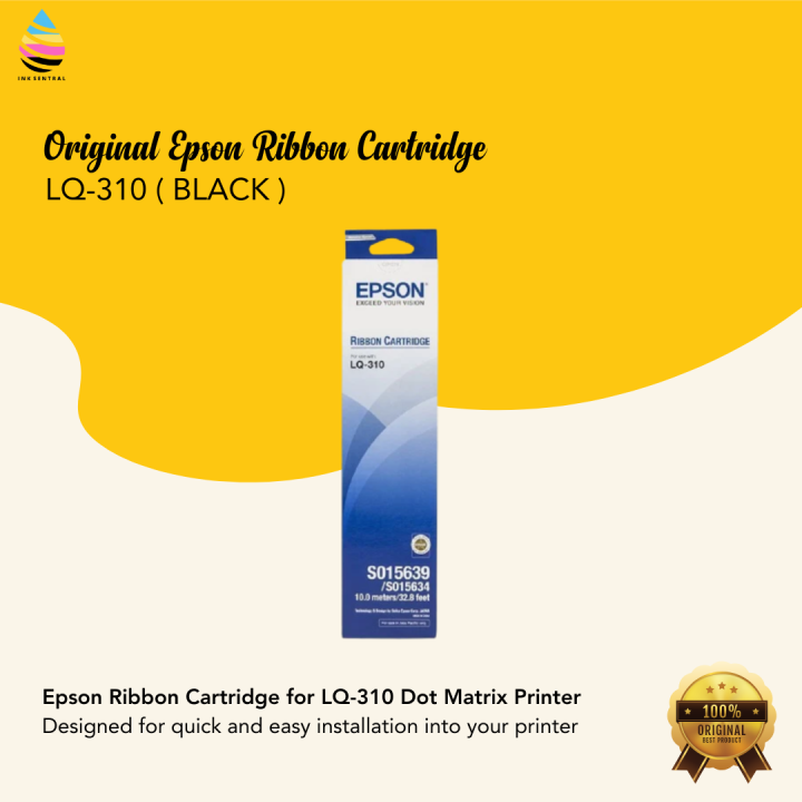 Epson LQ-310 Ribbon Cartridge Original (Black) | Lazada PH