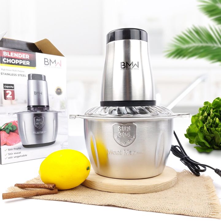 Top100 - Food Processor 2L Blender Makanan Daging Buah Sayur Food ...