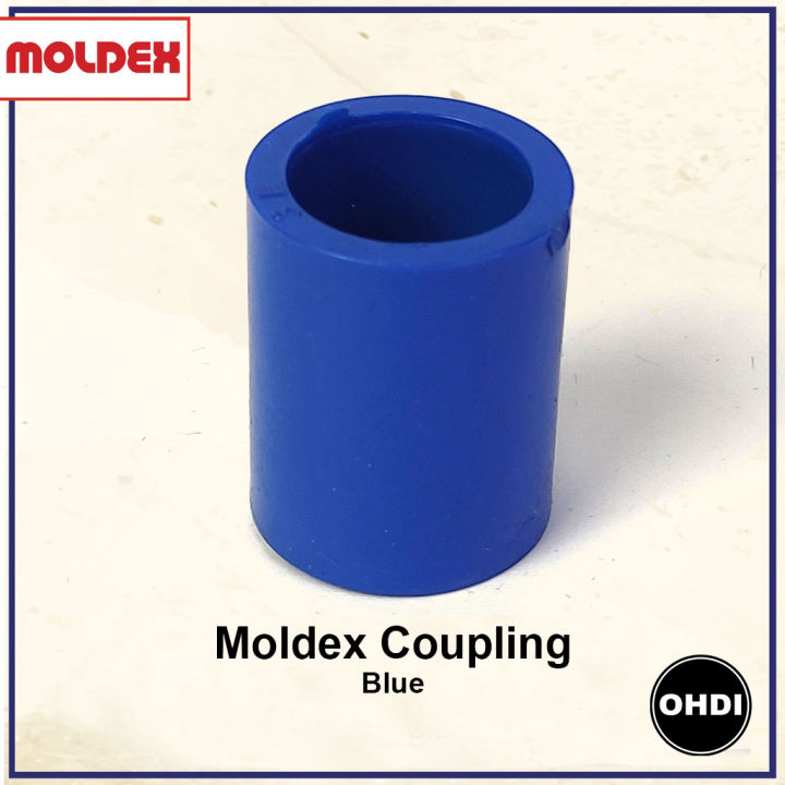MOLDEX Blue Fittings PVC Coupling Reducer Potable Water Piping System ...