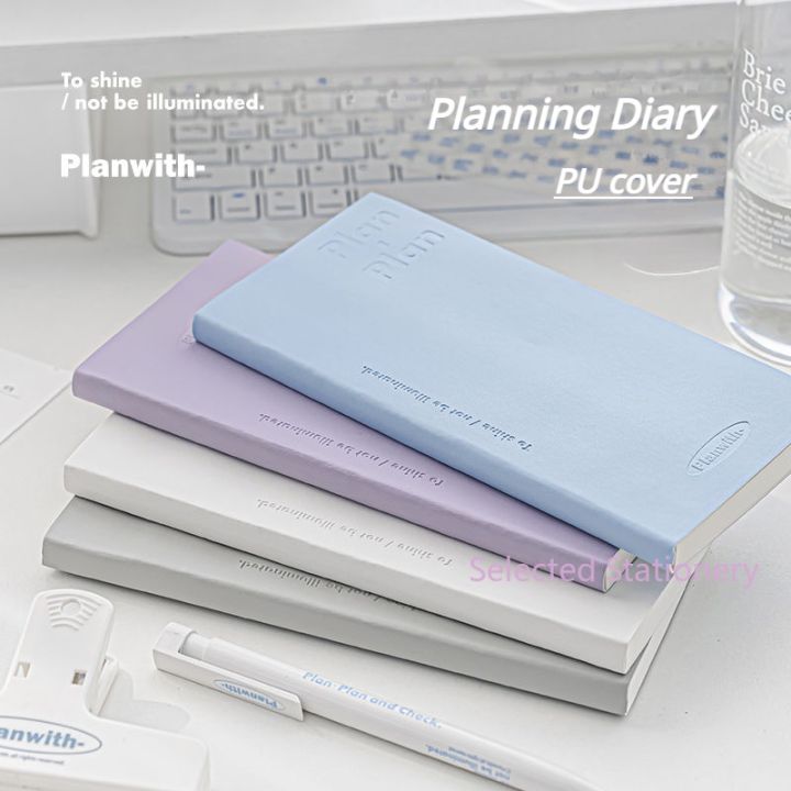 Planwith Daily Plan Book Time Management Schedule Planbook Handbook Notebook List | Lazada