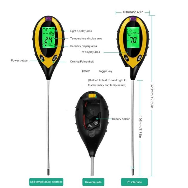 Multifunction Soil Testing Device Monitors Soil Testing Instrument ...