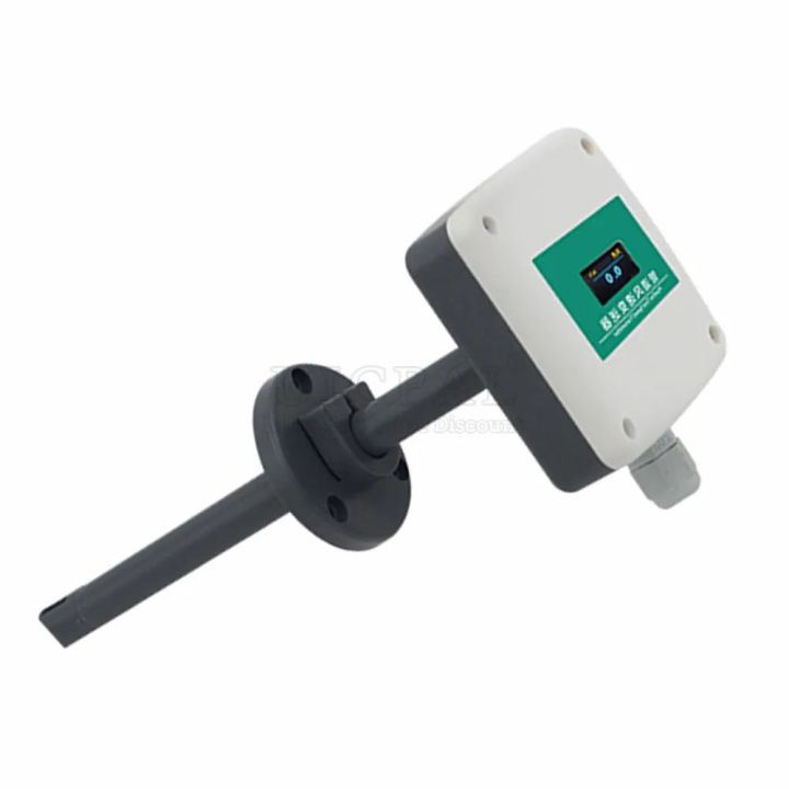 New tools 10M/S Duct Air Velocity Sensor RS485 0-5V 0-10V 4-20MA Output High Precision Air ...