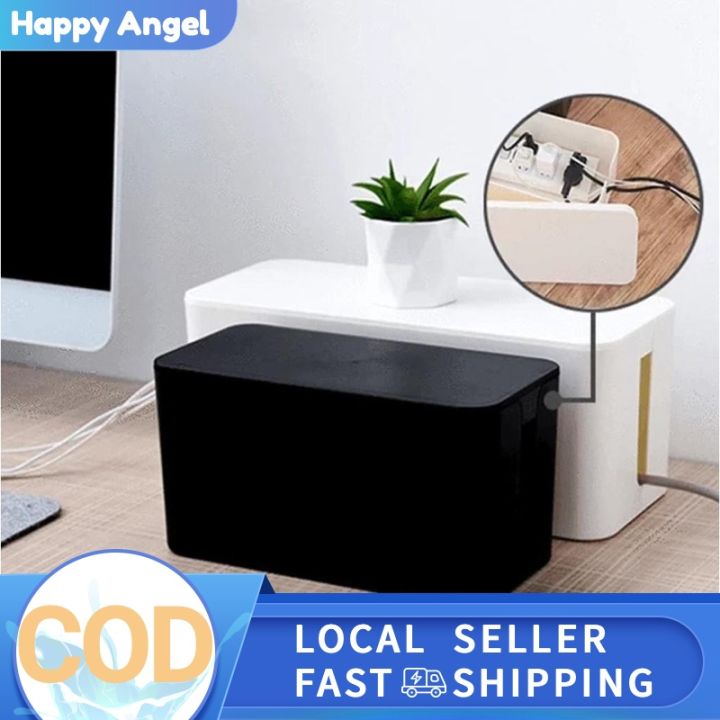Wires and Cables Storage Box Cable Box Power Strip Wire Case Charger ...