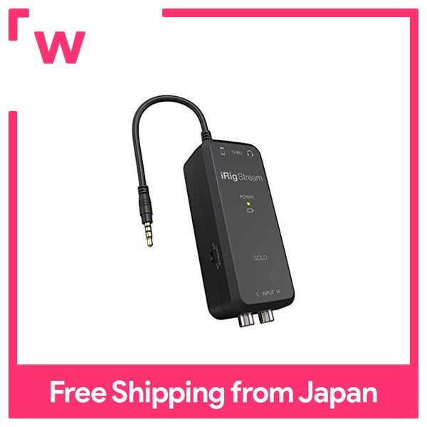 IK มัลติมีเดีย IRig สตรีมอินเตอร์เฟซเครื่องเสียงเดี่ยวสำหรับการถ่ายทอด ...