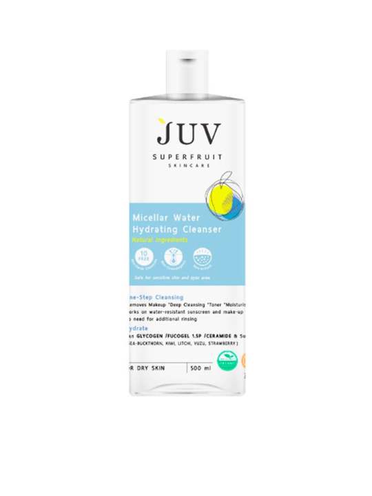 JUV - JUV Micellar Water Hydrating Cleanser 500 ML [ | Lazada.co.th