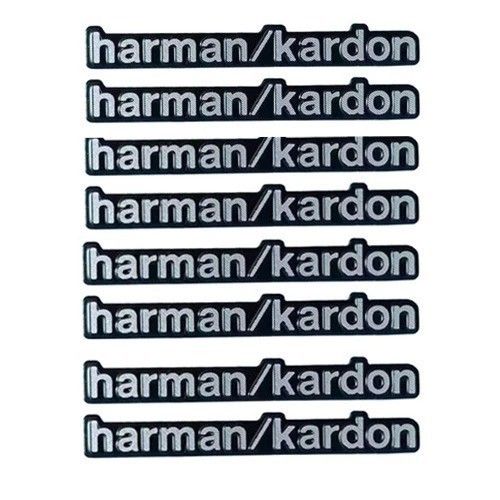 Harman Kardon 3D Badge Emblem Car Speaker Decor Aluminium Decal BMW ...