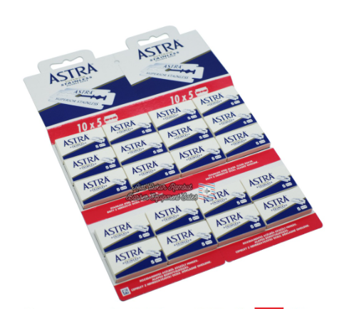 Silet Astra Stainless Original Platinum isi 100 Keping Isi Ulang Pisau ...