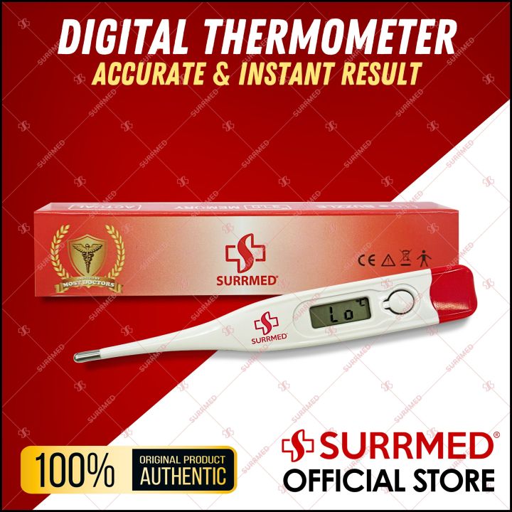 SURRMED Digital Thermometer | Accurate & Reliable Temperature Monitoring | Lazada PH