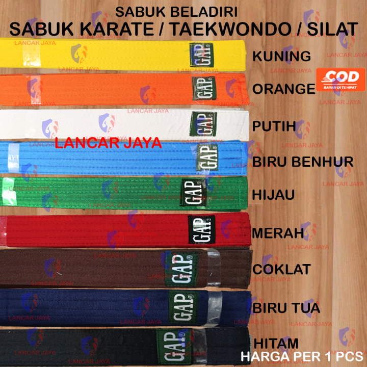 SABUK KARATE SILAT BELADIRI | Lazada Indonesia